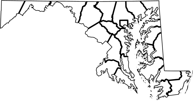 File:Map of Maryland highlighting Calvert County.svg - Southern ...